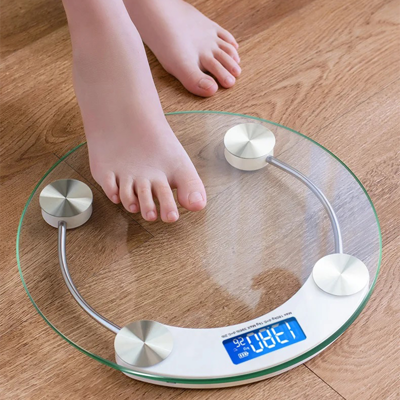 Digital Electronic Weight Scale High Accuracy Round Design Portable ...