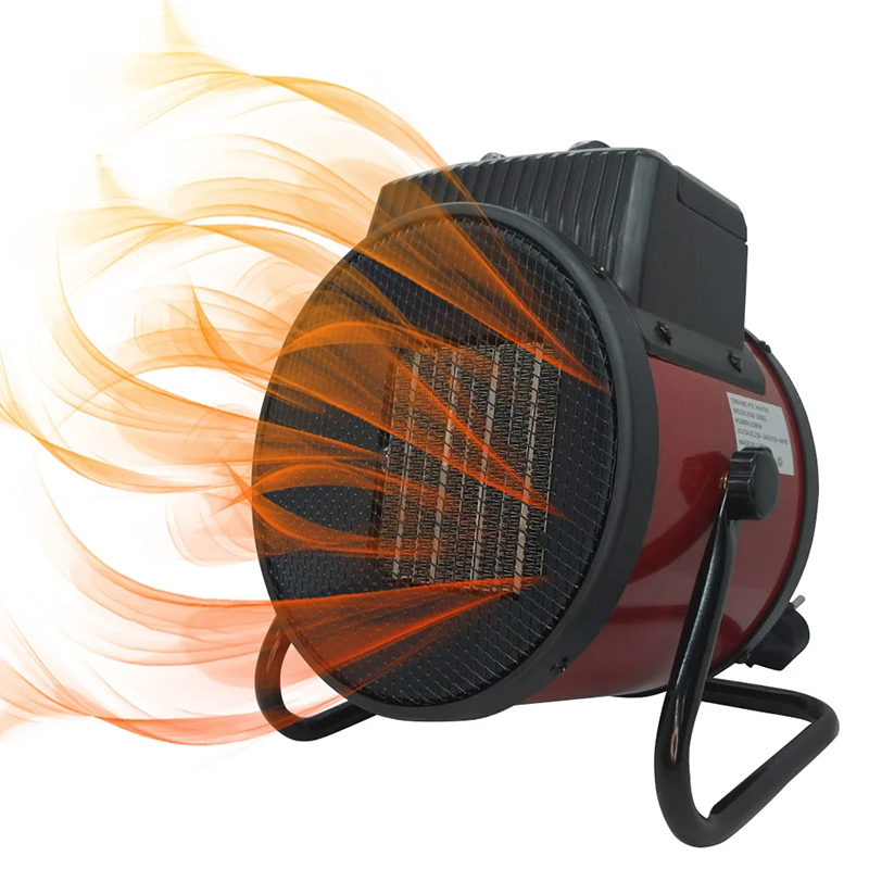 Electric Floor Heater 3000W PTC Fan Air Heater Red Re Sovio P3 ...