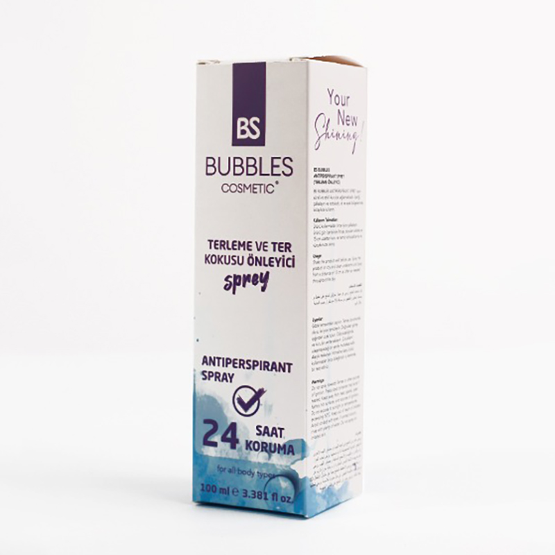 BS Bubbles Cosmetics Skin Defense Body Spray ANTI PERSPIRANT SPRAY ...