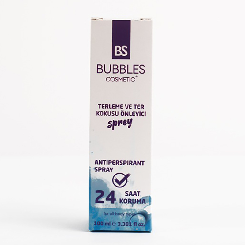 BS Bubbles Cosmetics Skin Defense Body Spray ANTI PERSPIRANT SPRAY ...