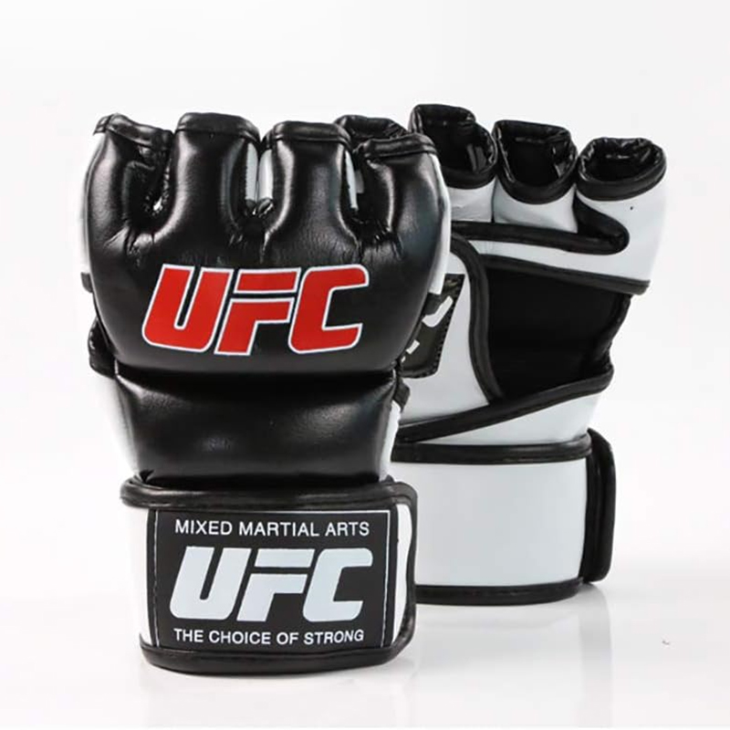 UFC MMA Əlcəyi Sparring Cage Döyüş Əlcəyi Barmaqsız Muay Tay, Boks Dəri ...