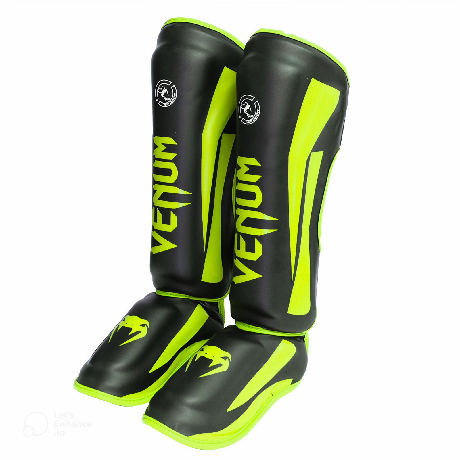 Venum Shin Guard Kingboks MMA Ayaq Qoruyucusu Skintex Dəri Üzlüklü ...