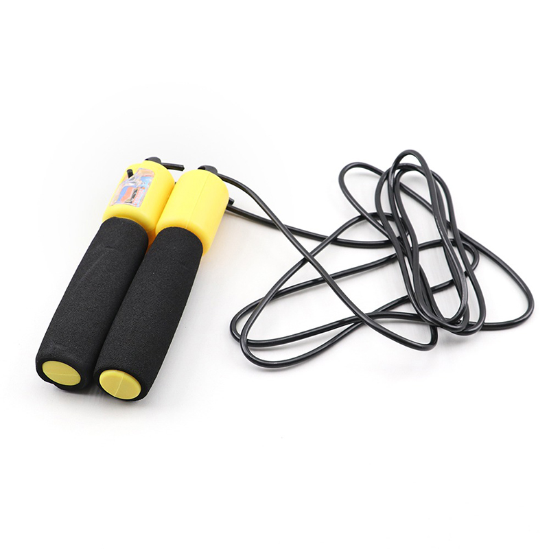 Adjustable Counting Skipping Rope Anti-Slip PVC Waterproof Speed ...
