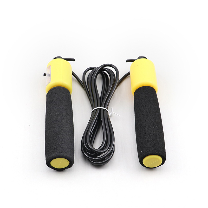 Adjustable Counting Skipping Rope Anti-Slip PVC Waterproof Speed ...