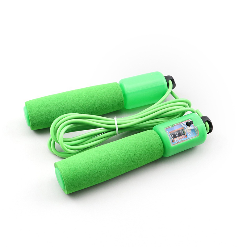 Adjustable Counting Skipping Rope Anti-Slip PVC Waterproof Speed ...