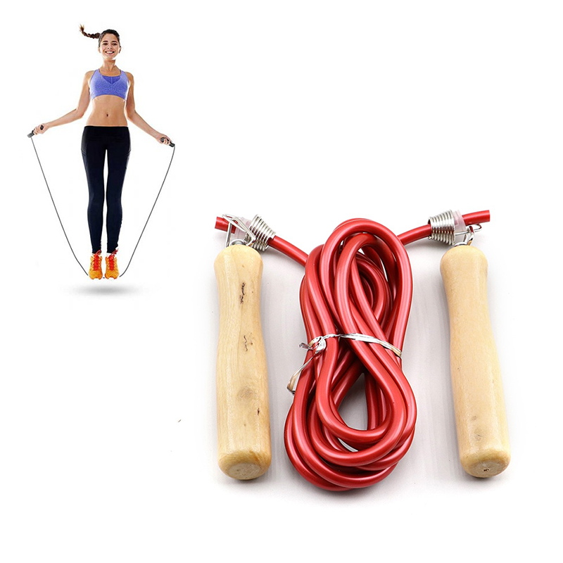 Adjustable Skipping Rope Gym Exercise Tool Durable Rubber Band Suitable ...