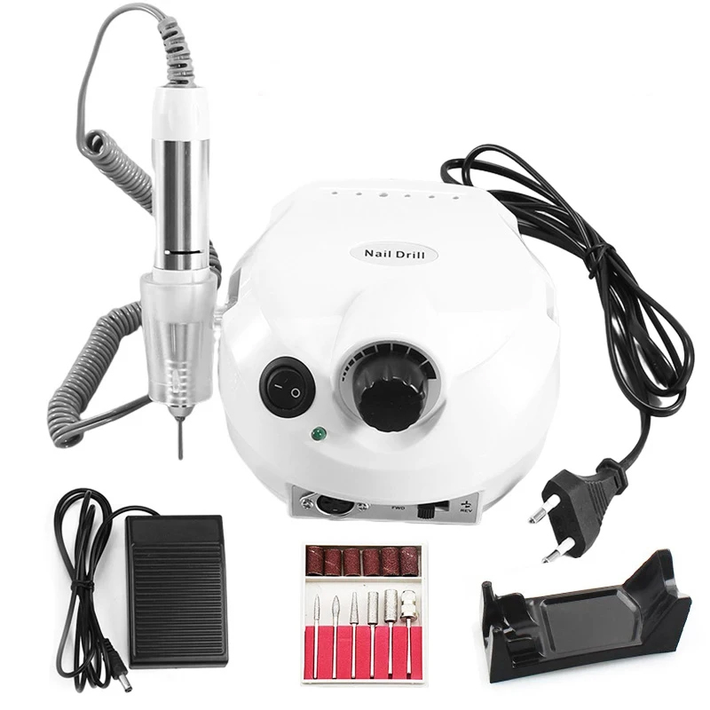 30000RPM Electric Nail Machine Powerful Nail Machine For Salon Nail ...