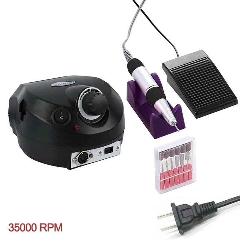 30000RPM Electric Nail Machine Powerful Nail Machine For Salon Nail ...