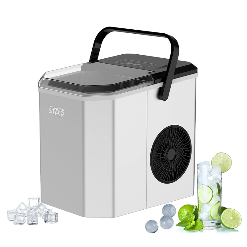Winning Star ST9500 1.2 Liter Capacity Mini Portable Summer Ice Maker ...