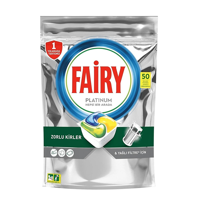 50 packs of Fairy Platinum Qabyuyan 50pcs Eating Tablet Lemon Scented ...