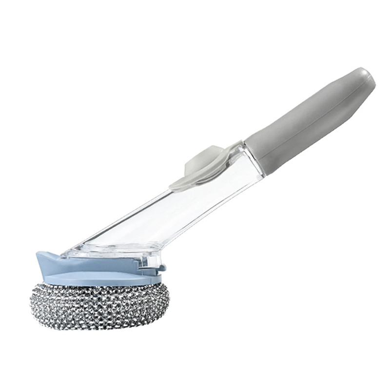 2 in 1 Dishwasher Sponge Soap Grease Cleaner Leakproof Potty Brush ...