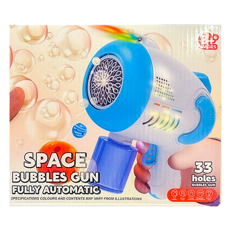 Popular Bubble Gun Kids Fully Automatic Water Gun Toy Gun Small Bubble ...