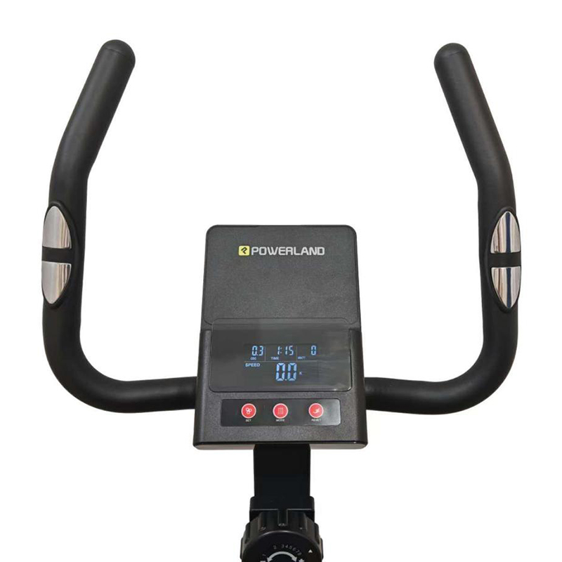 Powerland Fitness Bike Trainer 120kg YK-10S36B Exercise Bike Stationary ...