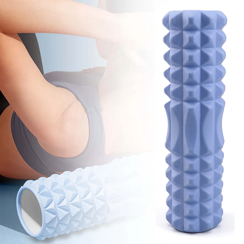 EVA Yüksək Sıxlıqlı Köpük Rolik Fiziki Müalicə Məşqləri üçün Silinder ...