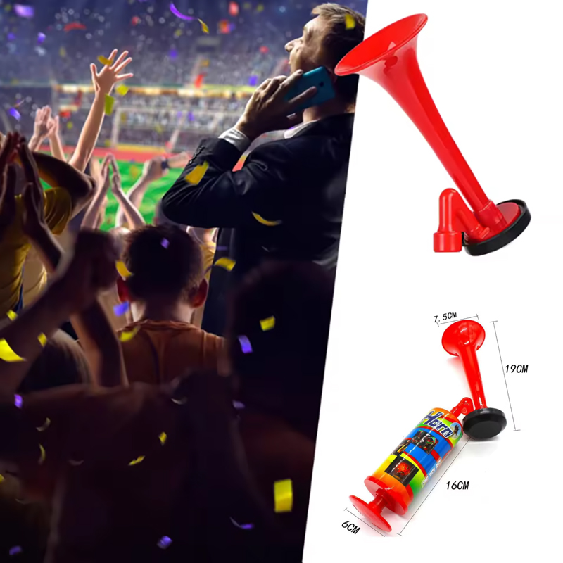 Handheld Air Horn Portable Sound Horn Football Bell Pneumatic Horn for ...