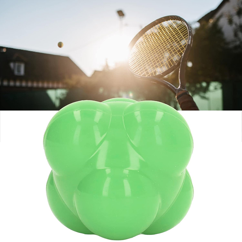 Reaction Ball Rubber Bright Color Reaction Training Ball Agility ...
