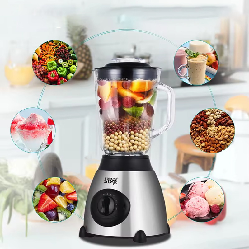 WINNING STAR ST-5572 Multifunctional Blender 2 in 1 Washing Machine ...