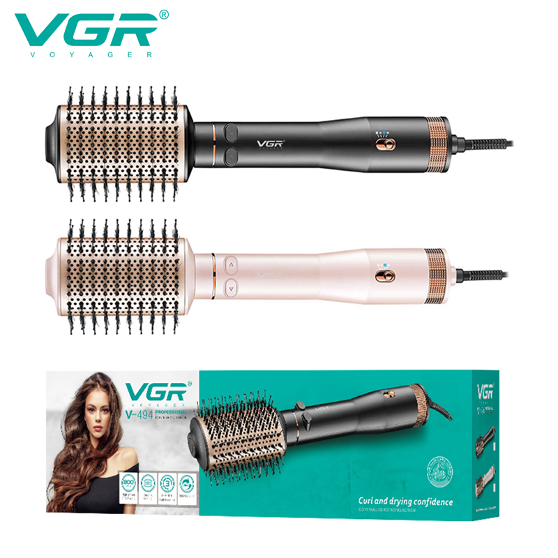 VGR V-494 Saç qurutma Feni və Həcmləndirici Fırça Bütün Saç Tipləri ...
