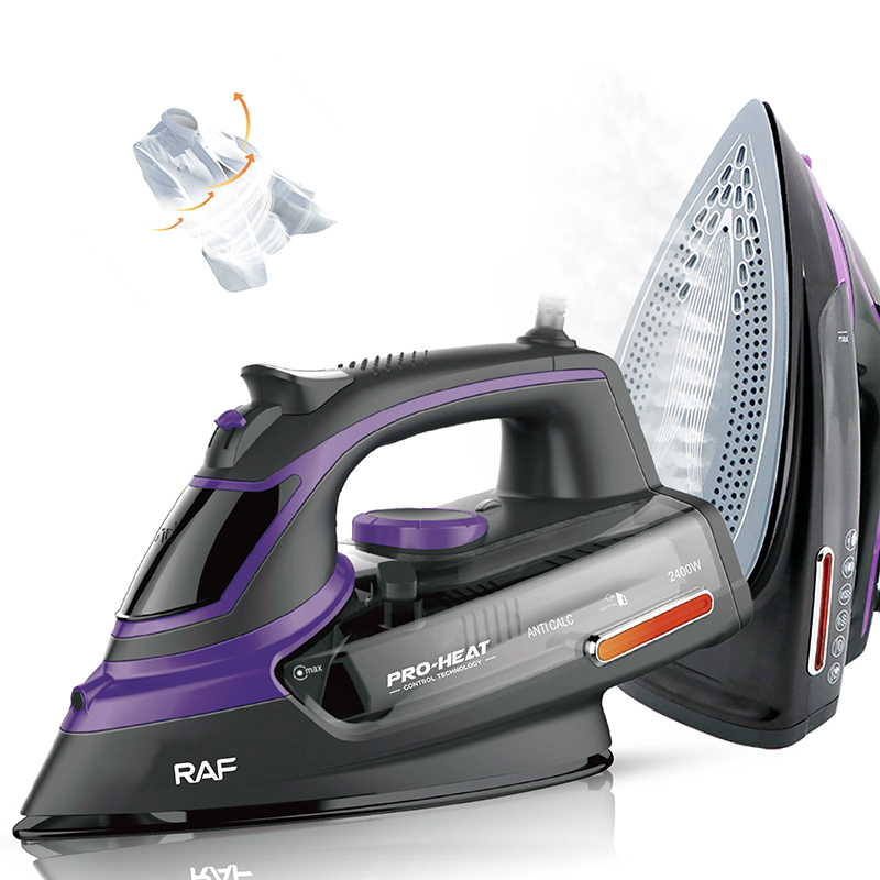 RAF Electric Steam Iron High Power Ceramic Steam Iron 2400W ...