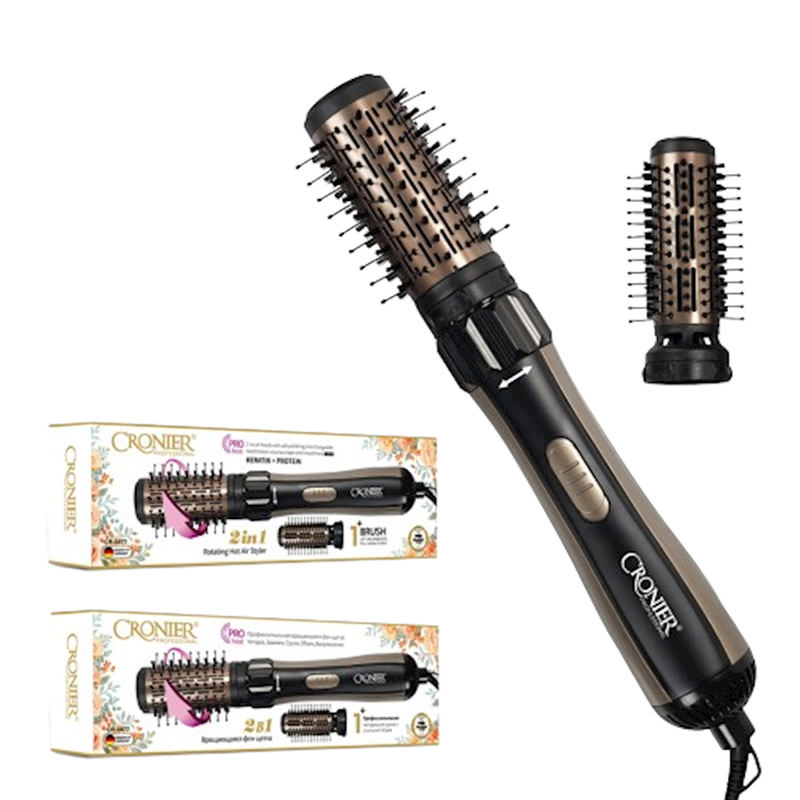 CRONİER CR-6877 Professional Yüksək Sürətli 2-si 1 Arada Hava Feni ...