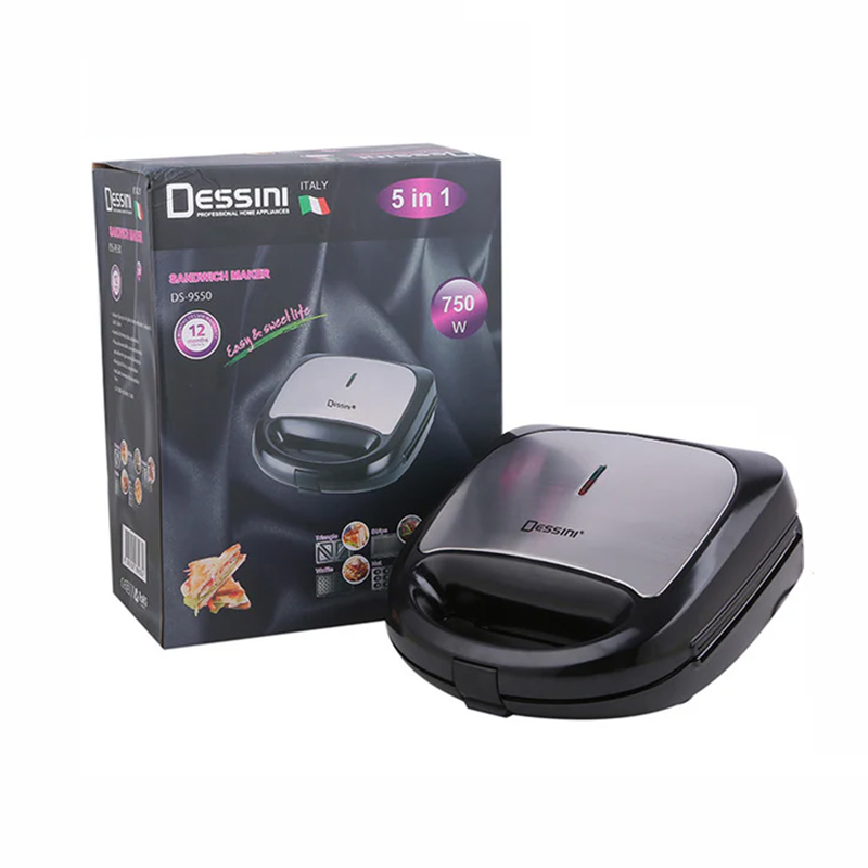 DESSINI DS-9550 Toaster High Pressure Electric Grill Toaster Sandwich ...