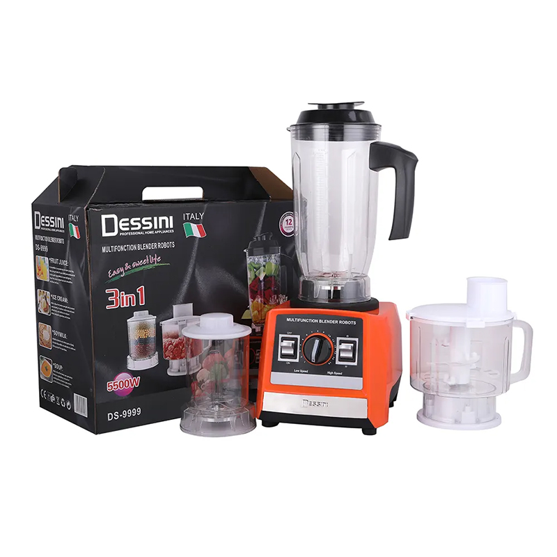 DESSINI DS-9999 3-in-1 Blender High Quality 5500W Powerful Large ...