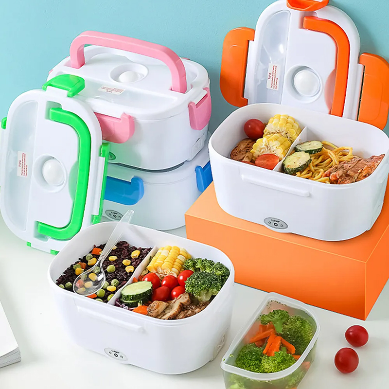 Electric Portable Food Storage Container Food Warmer Functional Lunch ...
