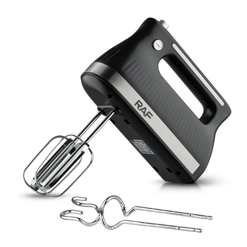 RAF Electric Mini Hand Mixer 500W Power Portable 5 Speed Hand Mixer ...