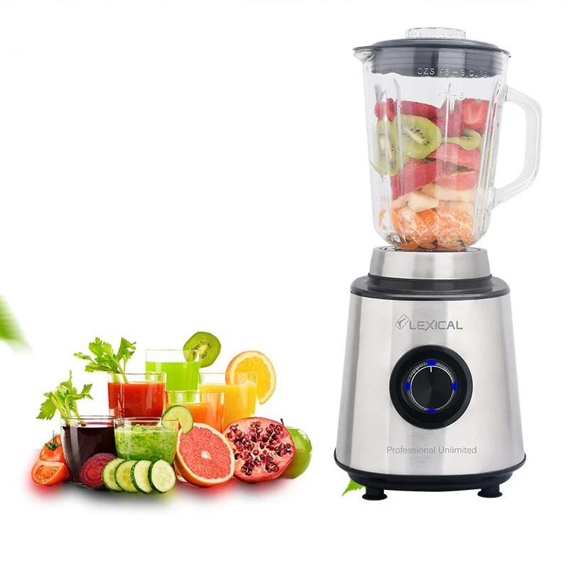 LEXICAL Stainless Steel Blade Electric Kitchen Blender 800W Power ...