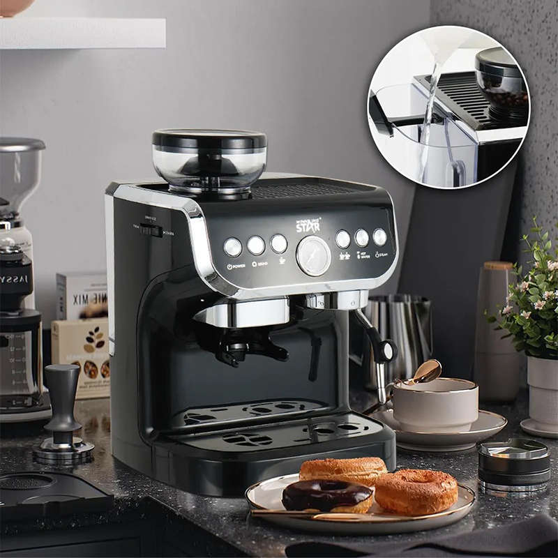 WINNING STAR ST-9707 Multifunction Coffee Maker Electric High Pressure ...