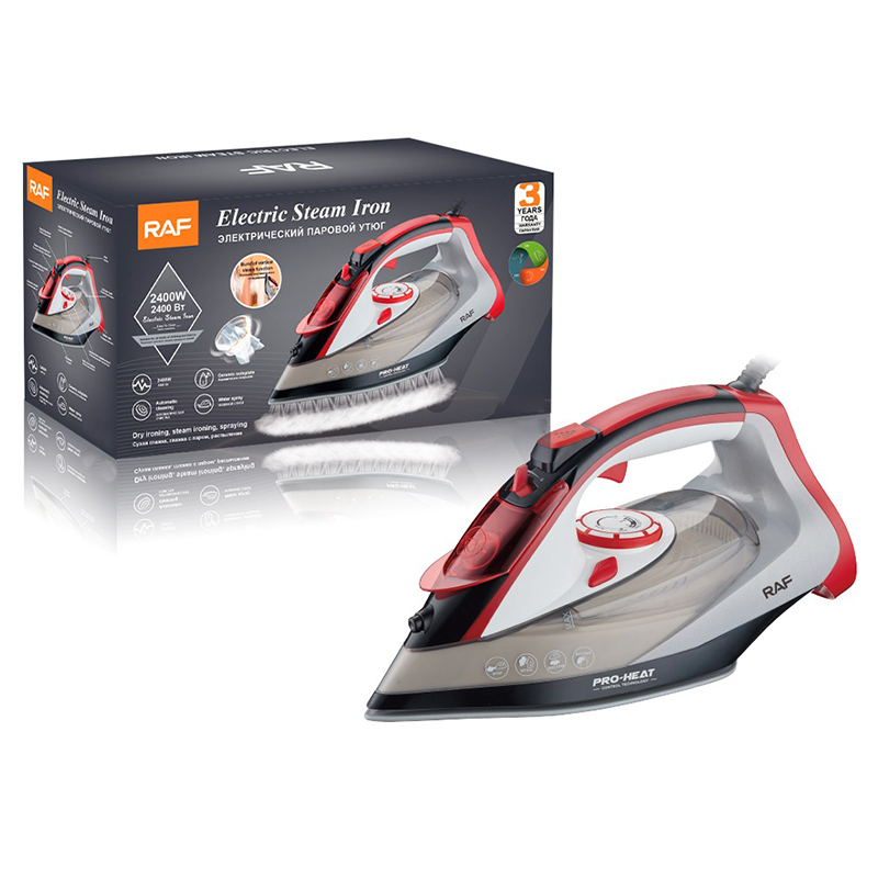 Professional RAF Electric Steam Iron With Anti-Stick Feature 2200W ...