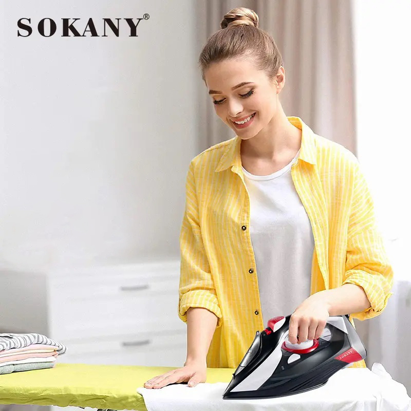 High Quality Sokany Steam Iron Sk-285 Anti-Calc Self Cleaning System ...