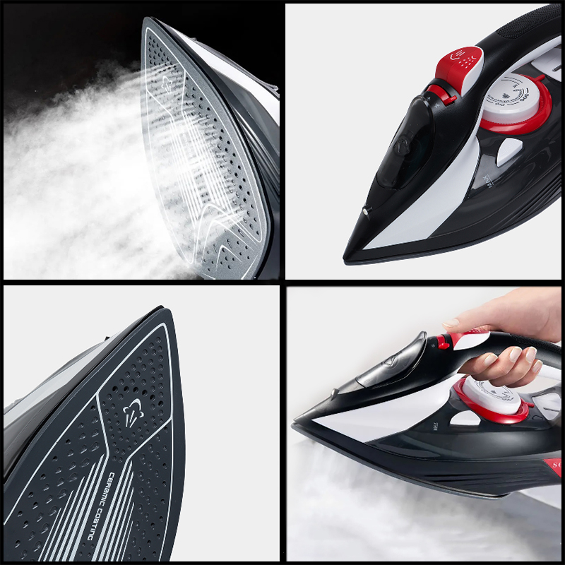 High Quality Sokany Steam Iron Sk-285 Anti-Calc Self Cleaning System ...