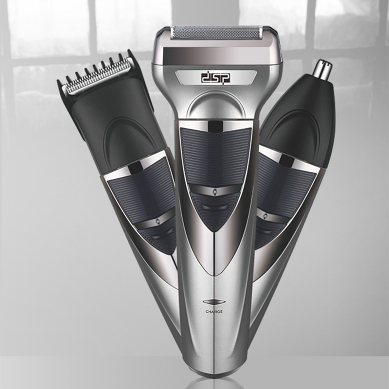 DSP 3 in 1 Shaving Kit for Men Electric Nose Hair Trimmer Facial Hair ...
