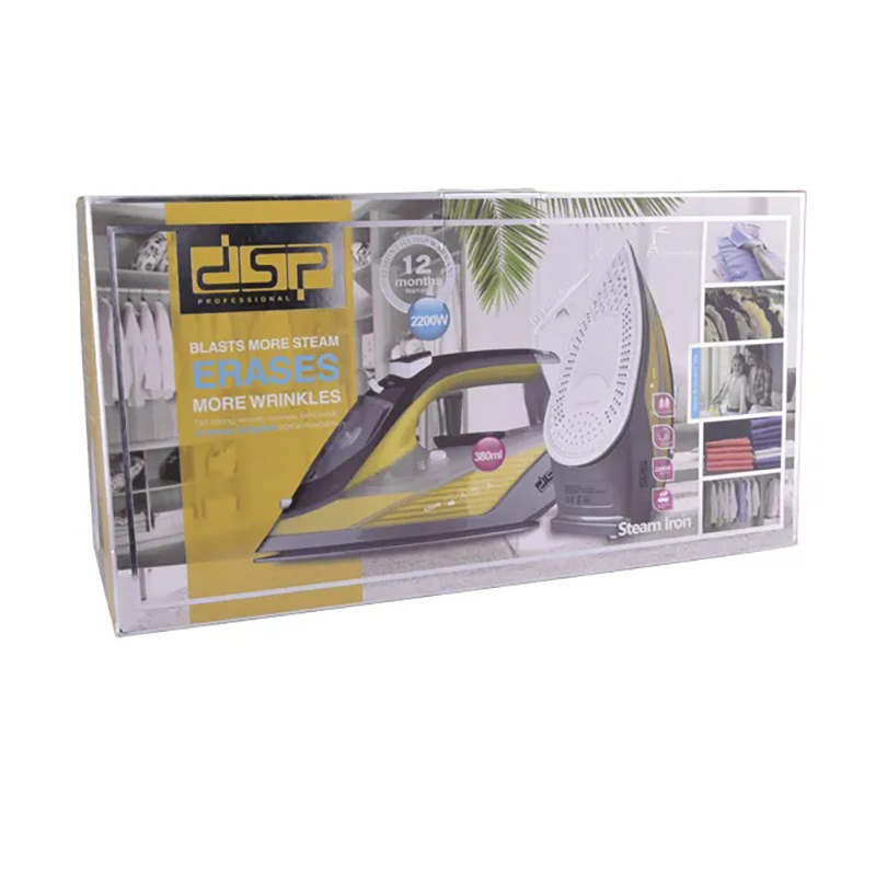 New Generation DSP Professional Steam Iron 2200W Power Protative Iron ...