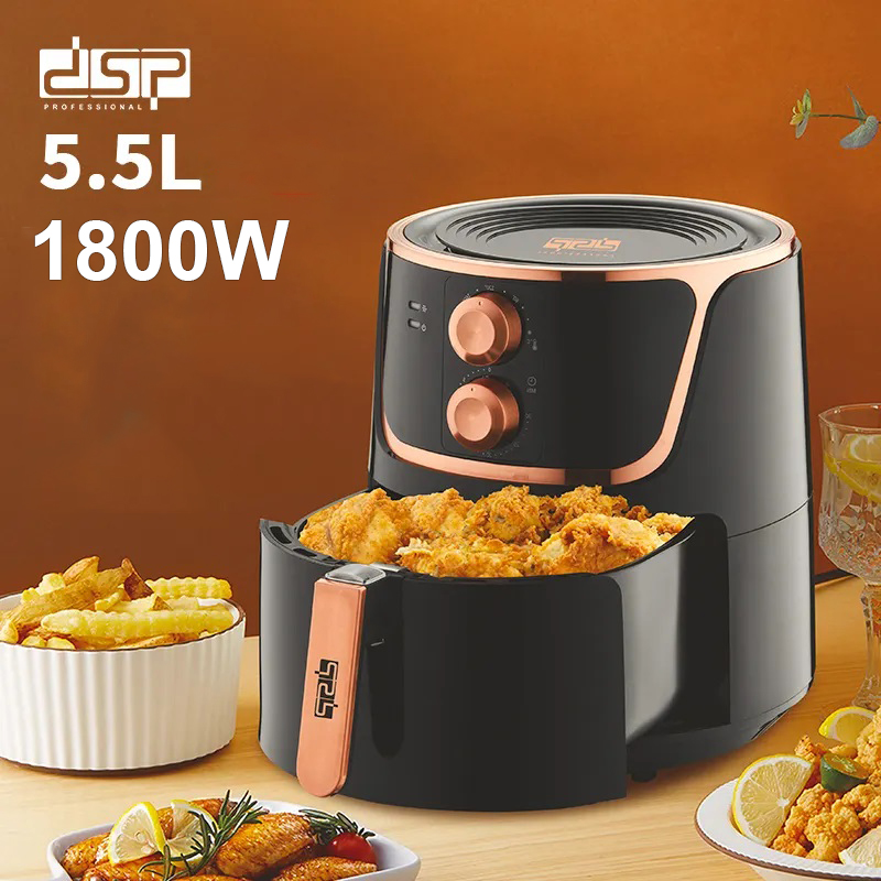 DSP Electric Air Fryer 1800W Non-Stick Oil Free Cooking Feature Air ...
