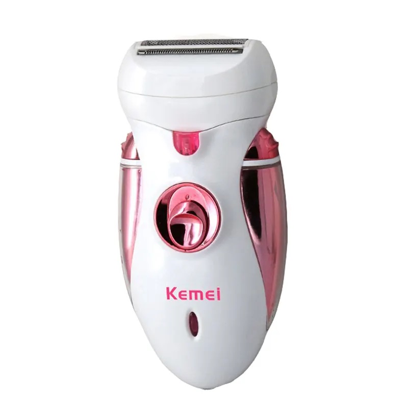 4 in 1 Electric Painless Epilator Rechargeable Protative LED Light ...