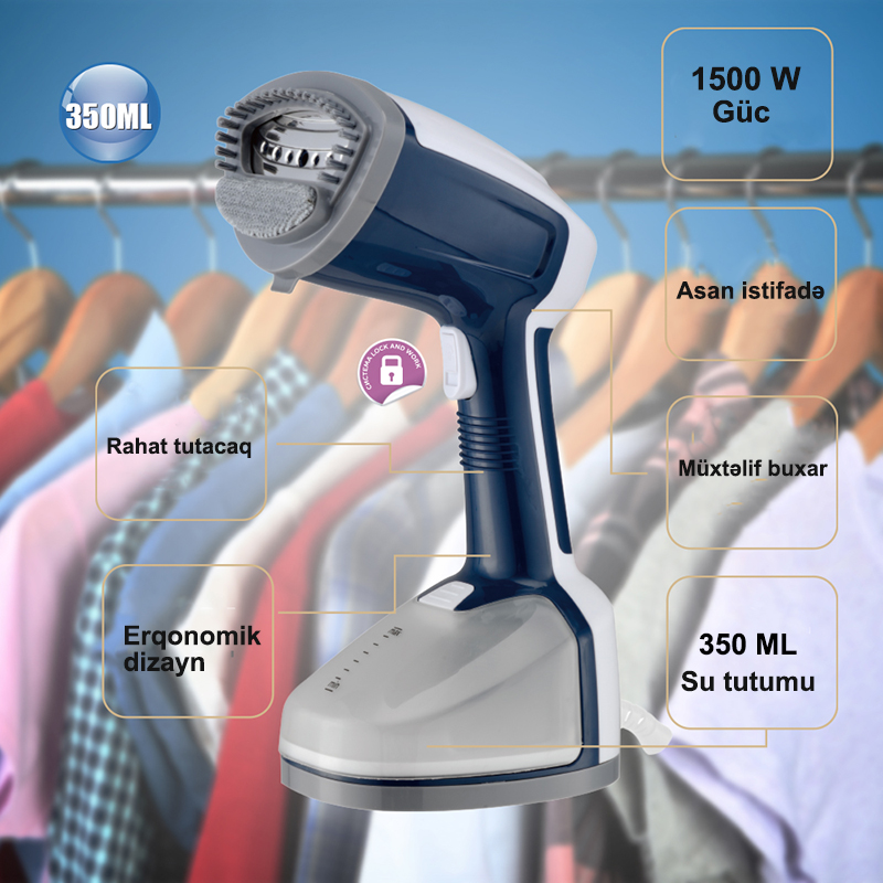 RAF Yüksək Keyfiyyətli 1200W Gücündə Buxarlı Paltar Ütüsü R.1226 ...